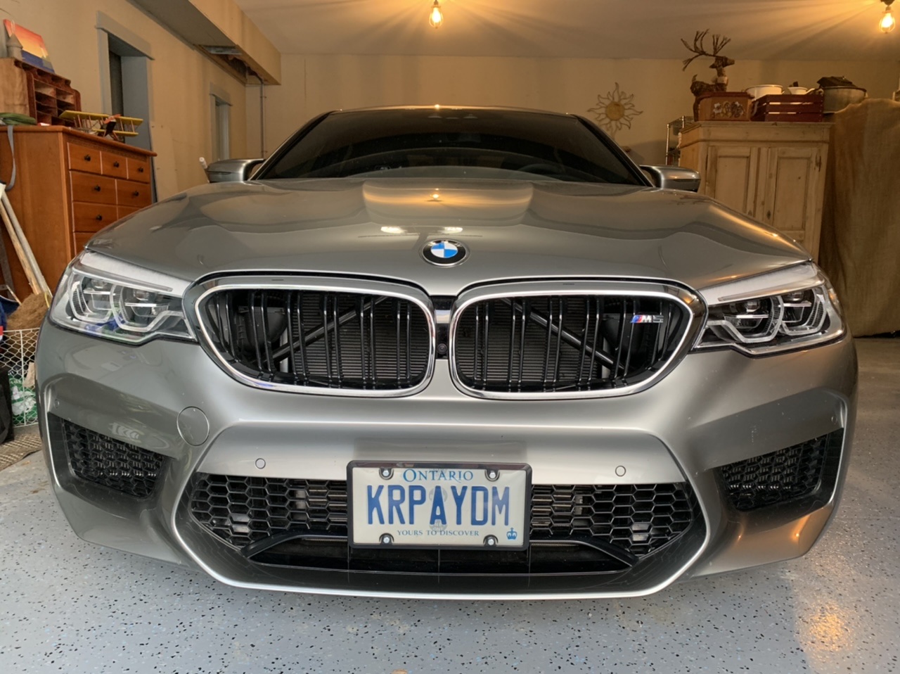Bmw front license plate store